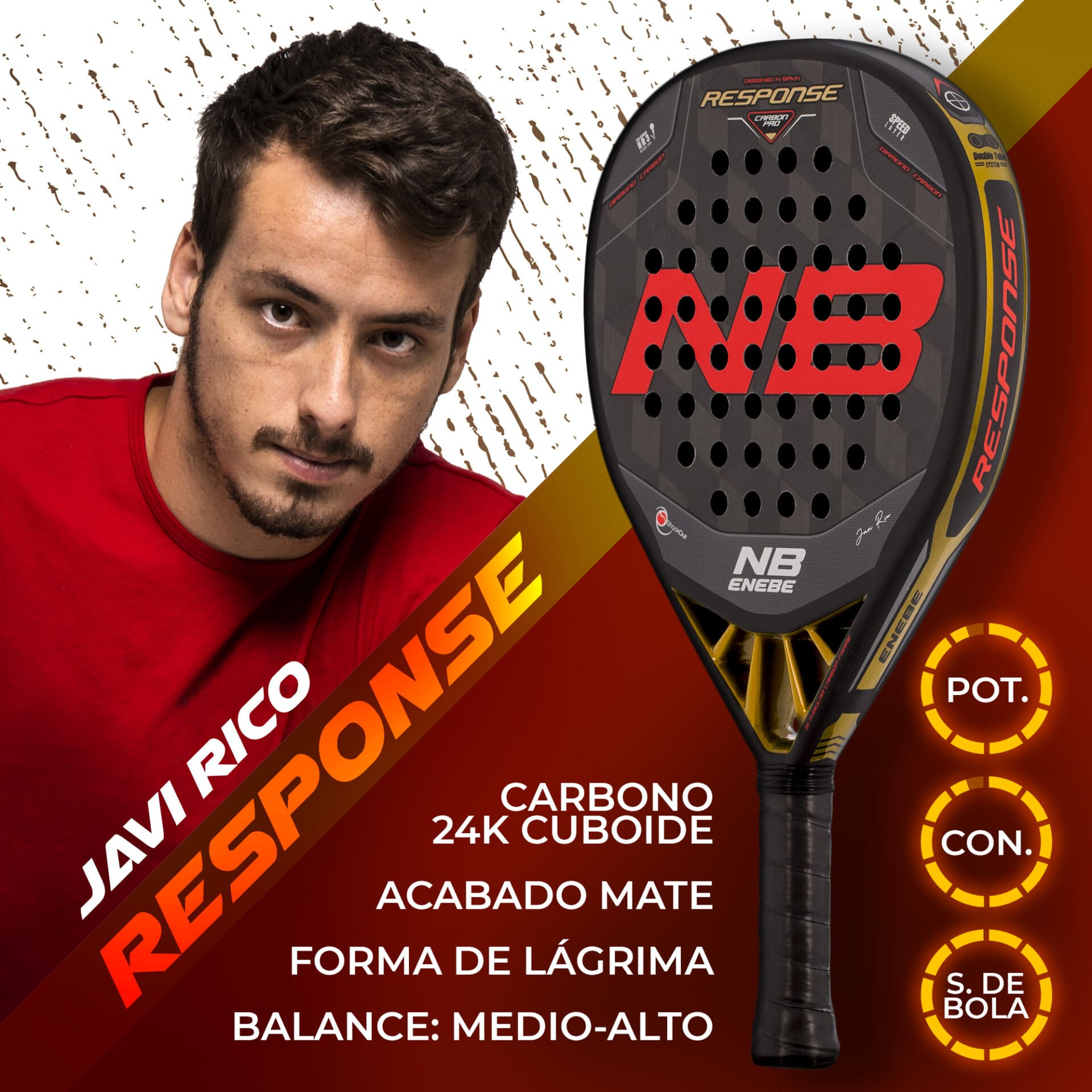 Todo sobre la Enebe Response, la pala de Javi Rico para este 2021 ...